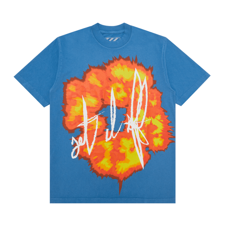 Buy Denim Tears x Offset Set It Off #2 T-Shirt 'Blue' - BFSET SS07 BLUE ...