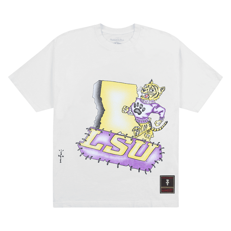 Buy Cactus Jack by Travis Scott x Mitchell & Ness Louisiana State ...