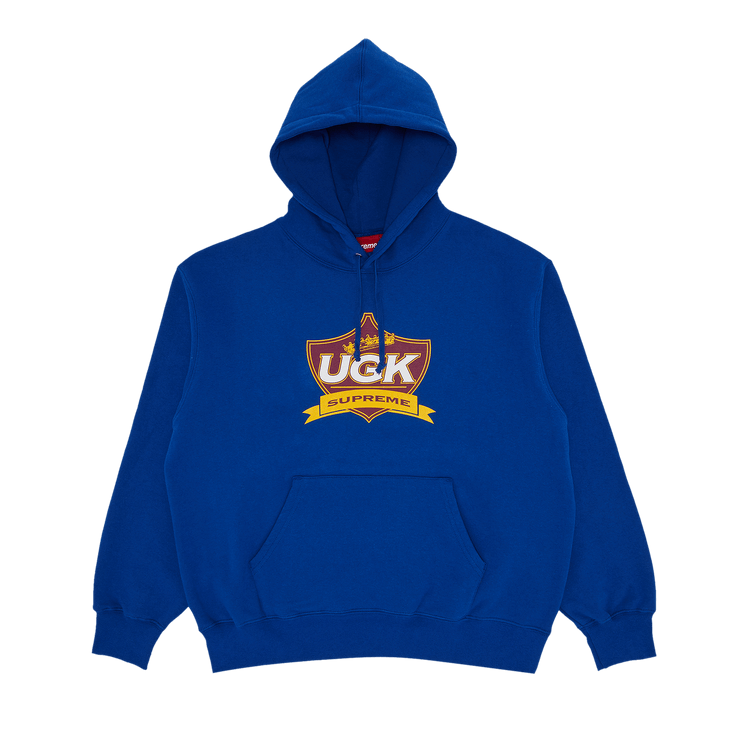 Buy Supreme UGK Hooded Sweatshirt 'Royal' - SS24SW61 ROYAL | GOAT