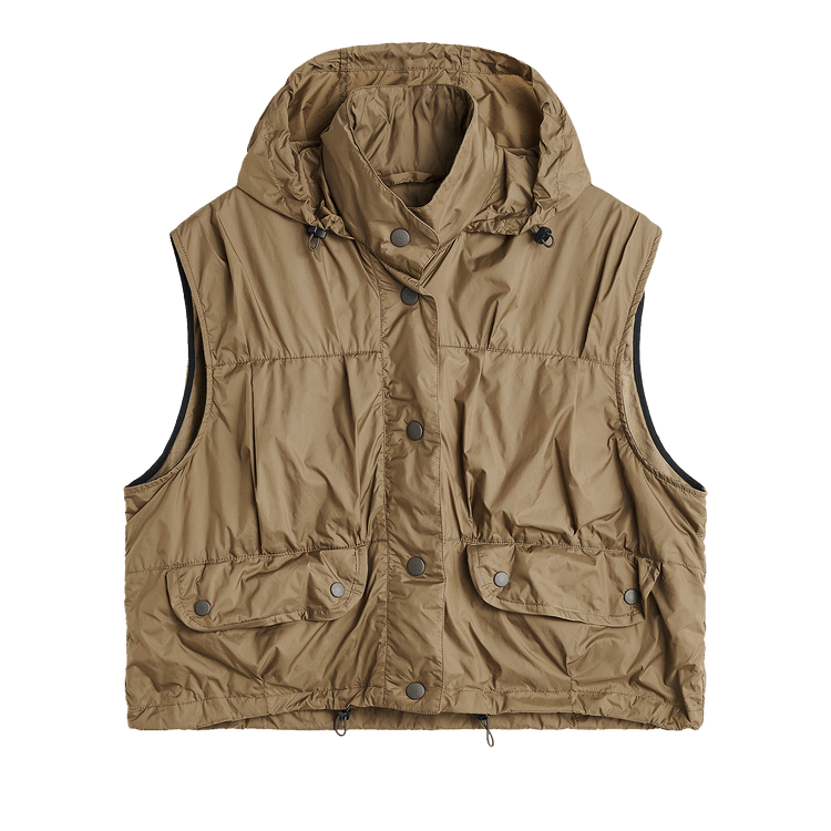 Buy Our Legacy Cropped Exhale Puffa Vest 'Cavalry Olive' - M2241CCO ...