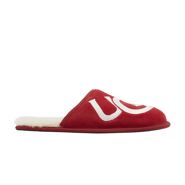 Buy Scuff Slipper 'Logo - Samba Red' - 1101324 SRCR | GOAT