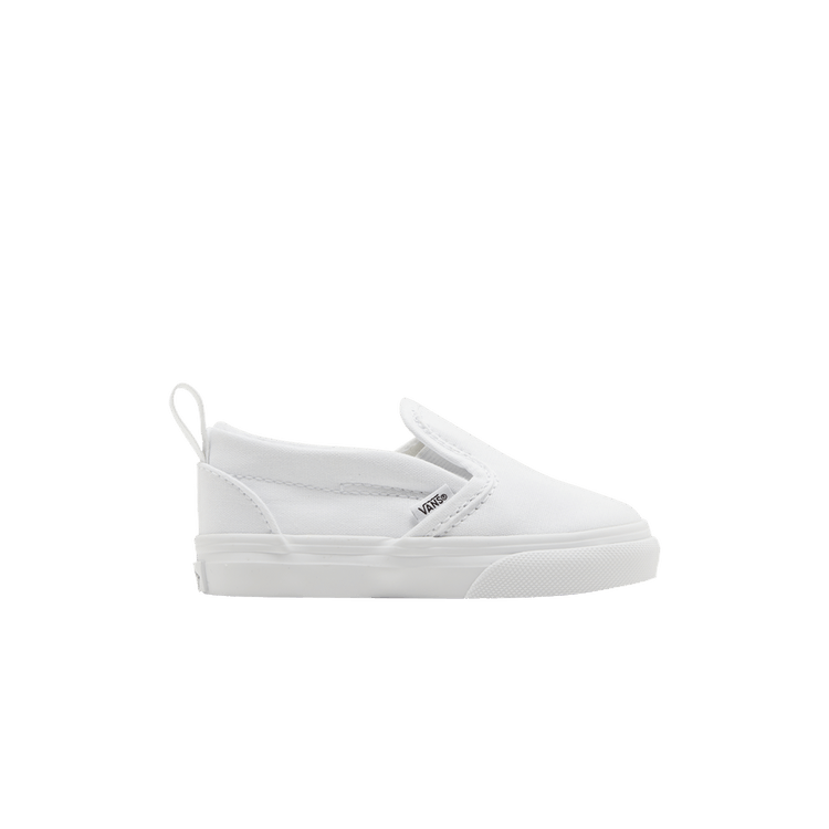 Buy Slip-On V Toddler 'Triple White' - VN0A3488QLZ | GOAT