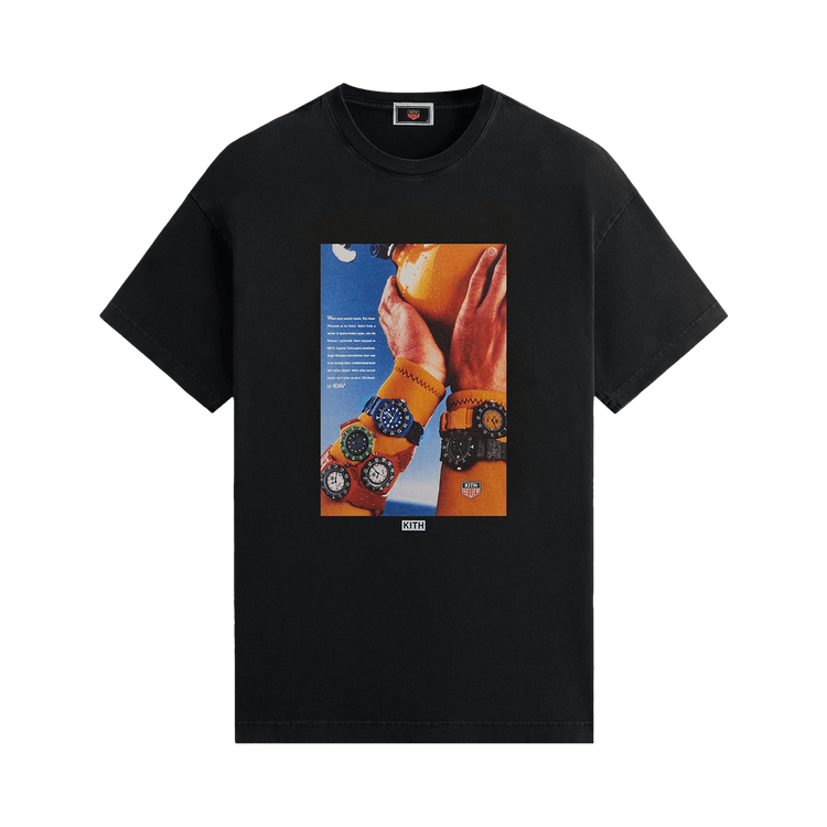 Buy Kith x TAG Heuer Formula 1 Scuba Vintage Tee 'Black' - KHM032602 ...