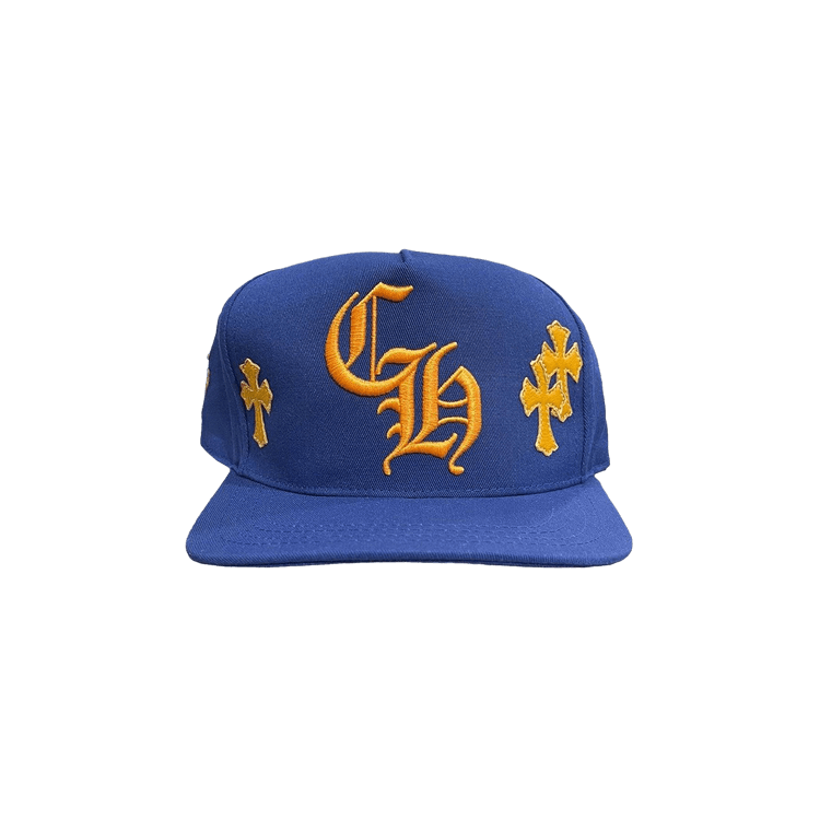 Buy Chrome Hearts Baseball Hat 'Blue/Yellow' - 1383 1SS240701BH BLUE | GOAT