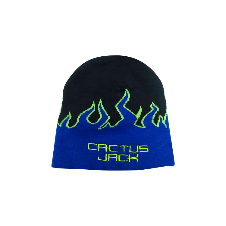 Buy Cactus Jack by Travis Scott Digital Logo Beanie 'Black/Blue' - CJFN ...