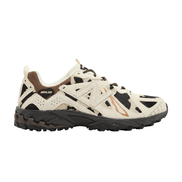 new balance cow print black