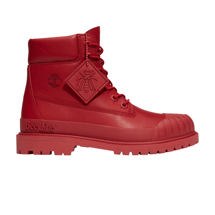 Buy Bee Line x Wmns 6 Inch Rubber-Toe Waterproof Boot 'Red' - TB0A5ZRY ...