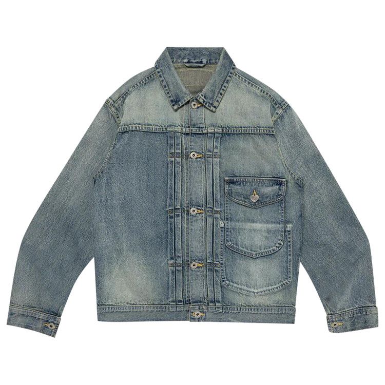 Human Made Denim Work Jacket Indigo Price in India | Culture Circle