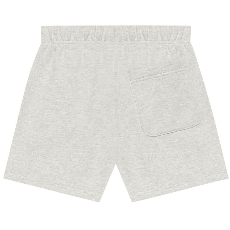 Fear Of God Essentials Kids Sweatshort Light Heather Oatmeal Price in ...