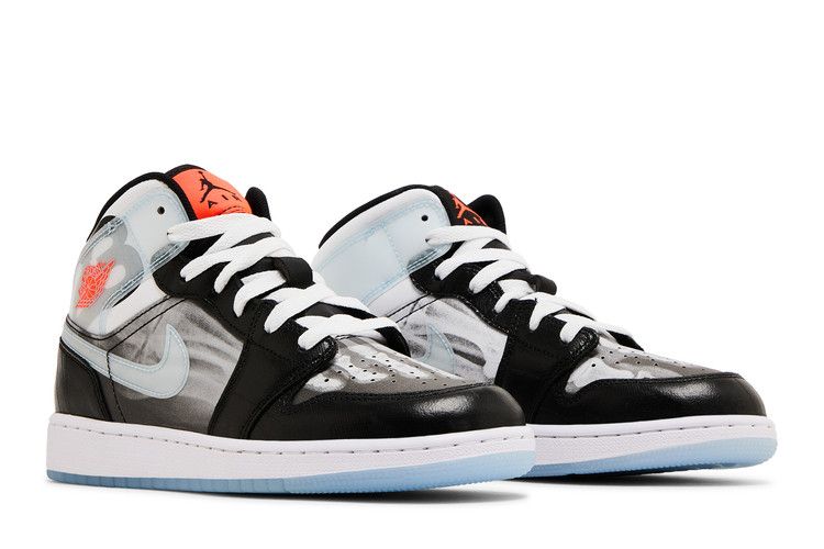 Buy Air Jordan 1 Mid SS GS 'X-Ray' - HF3210 001 | GOAT Buy Air Jordan 1 Mid SS GS 'X-Ray' - HF3210 001 | GOAT
