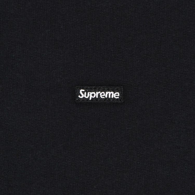 Buy Supreme Small Box Half Zip Pullover 'Black' - SS25SW6 Buy Supreme Small Box Half Zip Pullover 'Black' - SS25SW6