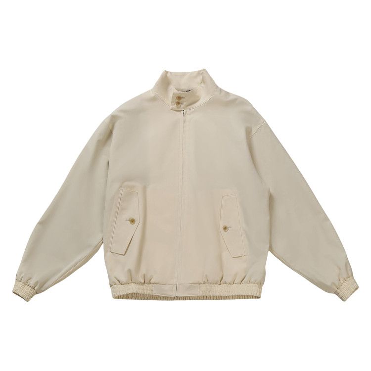 Buy Auralee Super Fine Tropical Wool Zip Blouson 'Ivory Buy Auralee Super Fine Tropical Wool Zip Blouson 'Ivory