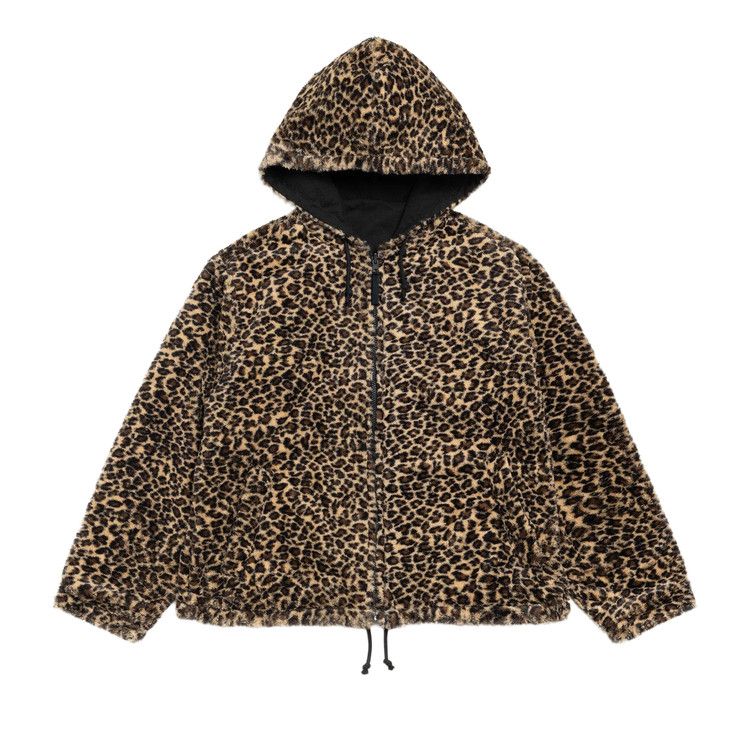 Stussy Reversible Hooded Jacket Leopard Price in India | Culture Circle