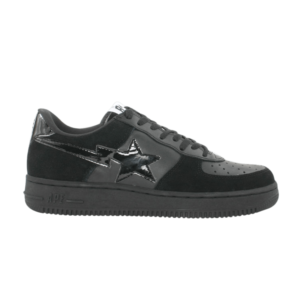 Bapesta FS-001 Low 'Black' - A Bathing Ape - 555 | GOAT