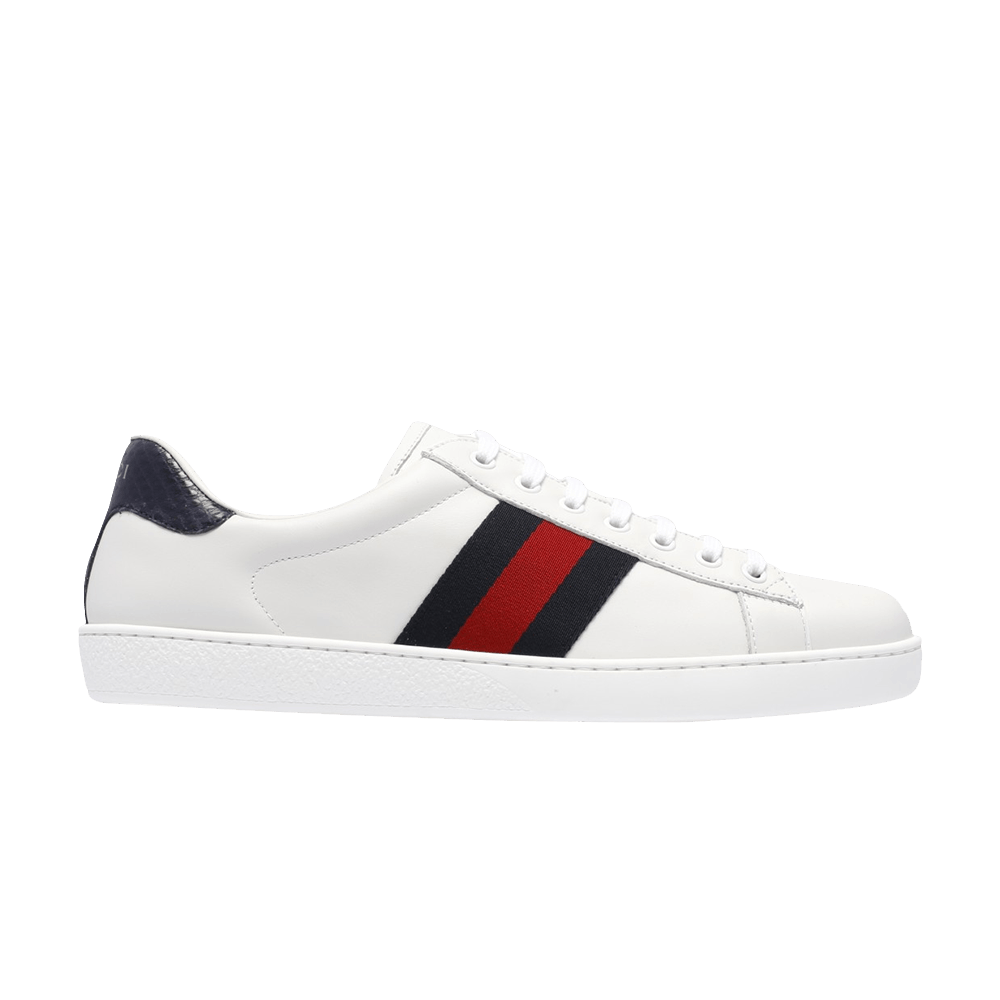 Gucci Ace Leather 'Blue' - Gucci - ‎386750 A38D0 9072 | GOAT