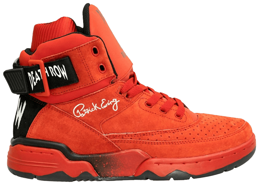 Death Row Records x Ewing 33 High 'Red' - Ewing - 1BM00767 602 | GOAT