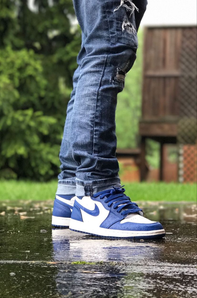 Air Jordan 1 Retro High OG 'Storm Blue' - Air Jordan - 555088 127 | GOAT