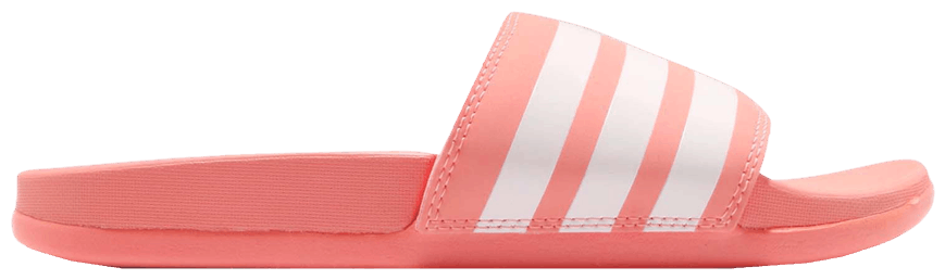 Wmns Adilette Comfort 'Chalk Coral' - adidas - B43528 | GOAT