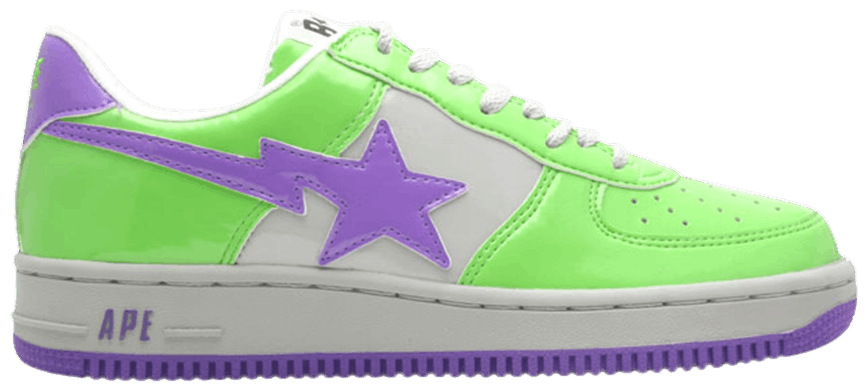 Bapesta FS-001 Low 'Green Purple' - BAPE - 579 | GOAT