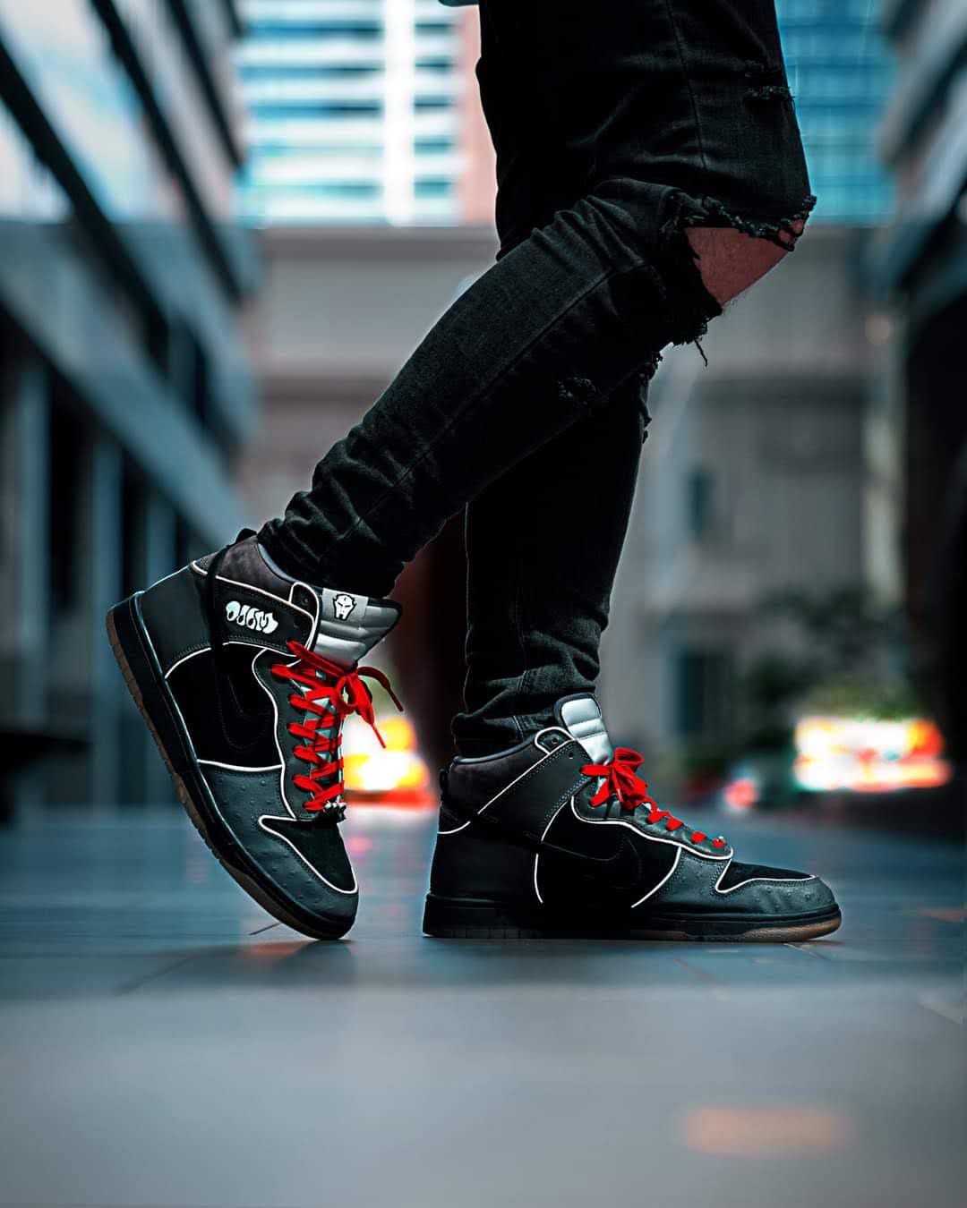 Dunk High SB Premium 'MF Doom' - Nike - 313171 004 | GOAT