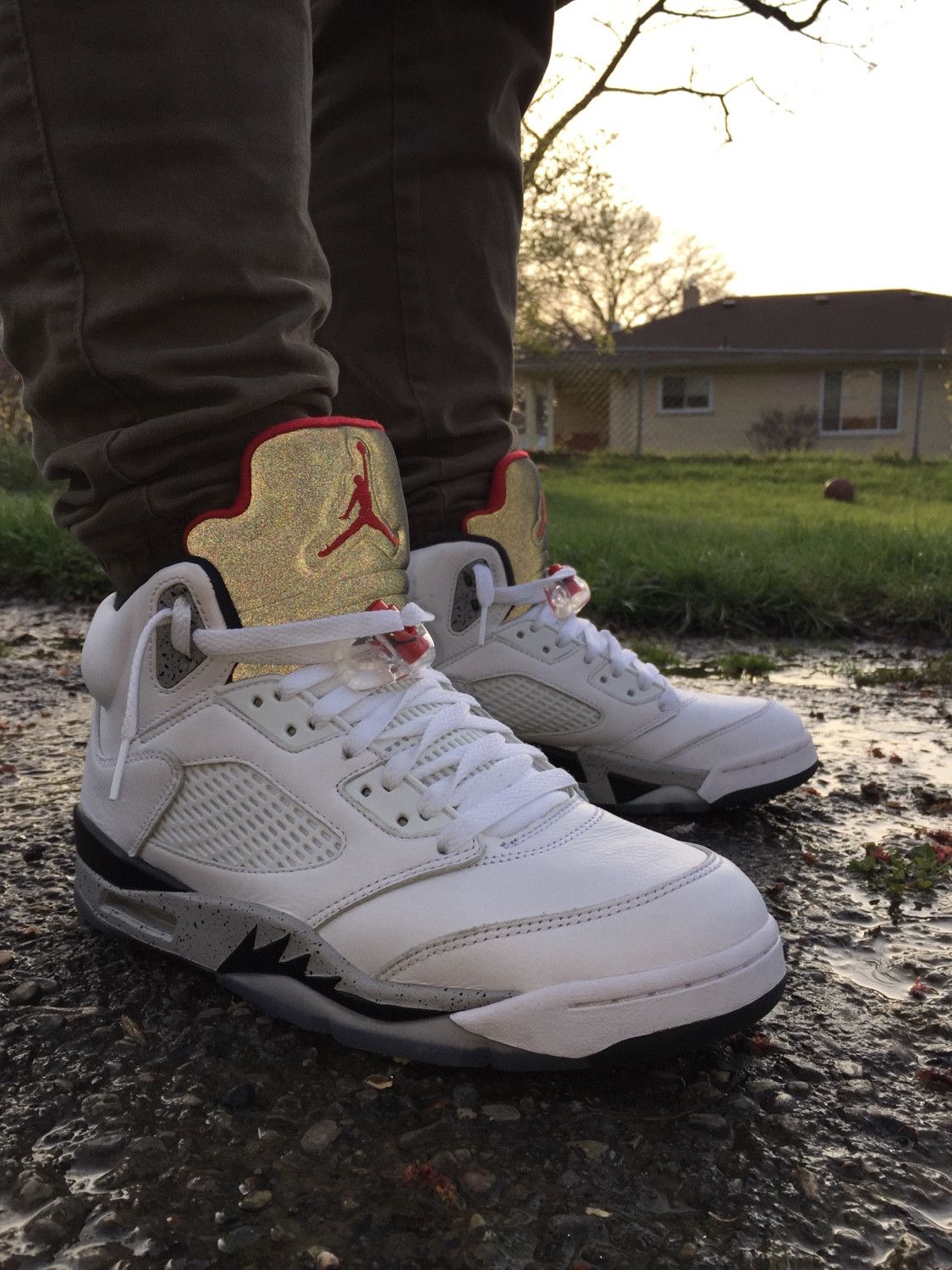 Air Jordan 5 Retro 'White Cement' - Air Jordan - 136027 104 | GOAT