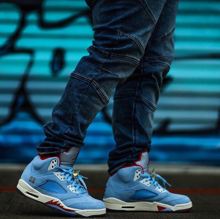 Trophy Room x Air Jordan 5 Retro 'Ice Blue' - Air Jordan - CI1899 400 ...