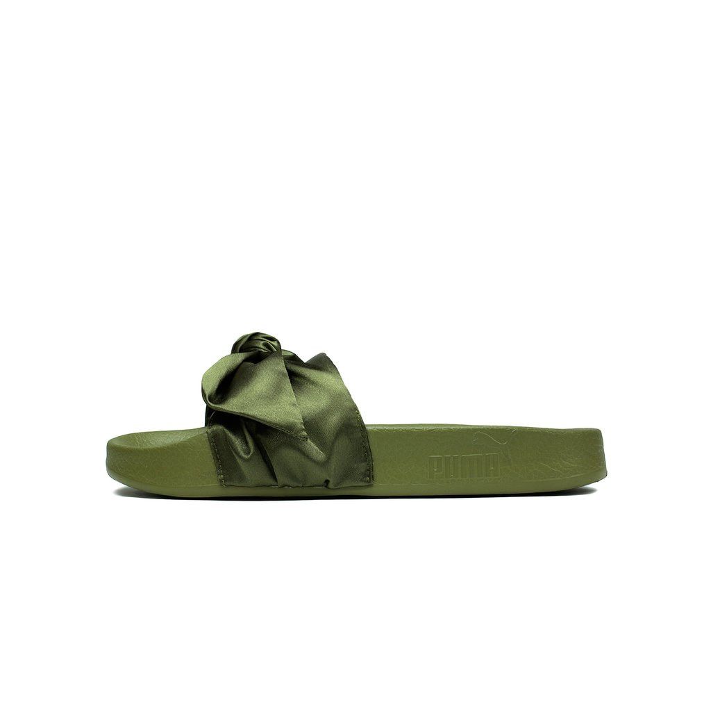 Fenty x Wmns Bow Slide 'Olive' - Puma - 365774 01 | GOAT