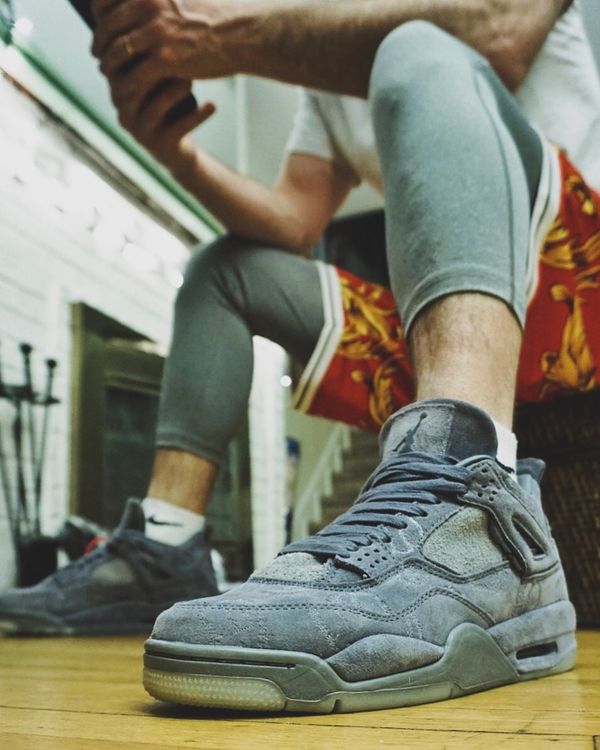 KAWS x Air Jordan 4 Retro 'Cool Grey' - Air Jordan - 930155 003 | GOAT