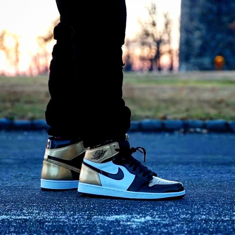 Air Jordan 1 Retro High OG NRG 'Gold Toe' - Air Jordan - 861428 007 | GOAT