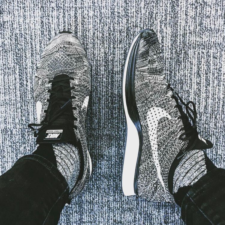 Flyknit Racer 'Oreo 2.0' - Nike - 526628 012 | GOAT