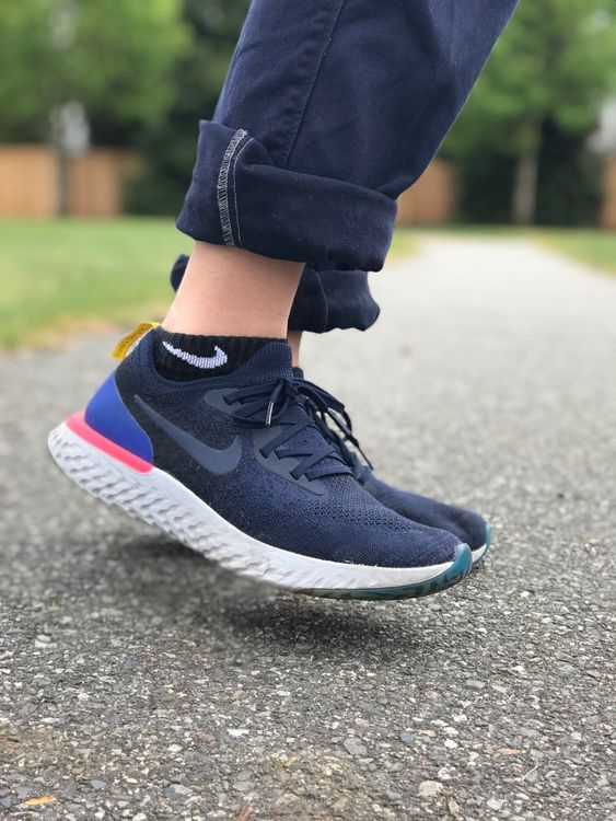 Epic React Flyknit 'College Navy' - Nike - AQ0067 400 | GOAT