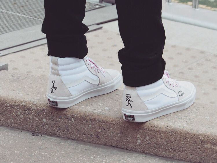 A Tribe Called Quest x Sk8-Hi 'ATCQ' - Vans - VN0A38GERF2 | GOAT