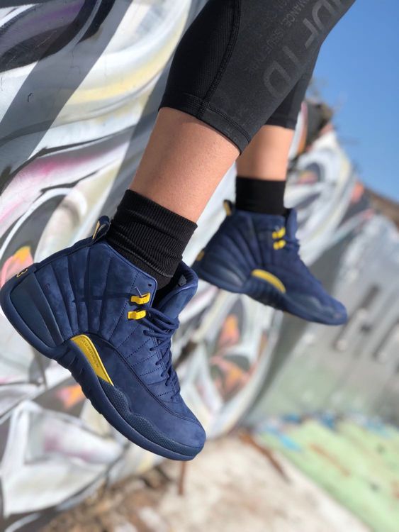 Air Jordan 12 Retro 'Michigan' - Air Jordan - BQ3180 407 | GOAT