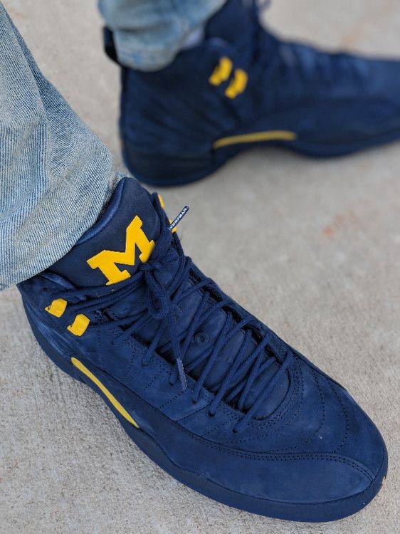 Air Jordan 12 Retro 'Michigan' - Air Jordan - BQ3180 407 | GOAT