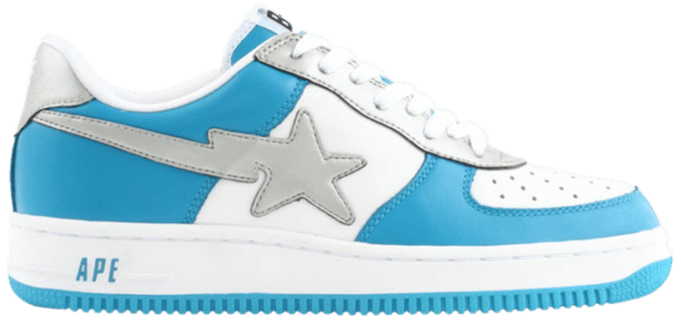 Bapesta FS-001 Low 'Blue Silver' - BAPE - 332 | GOAT