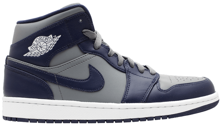 Air Jordan 1 Mid 'Georgetown' - Air Jordan - 554724 006 | GOAT
