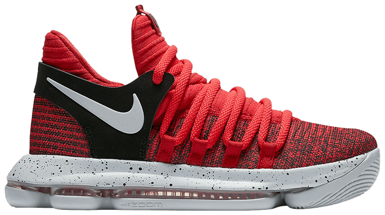 KD 10 GS 'University Red' - Nike - 918365 600 | GOAT