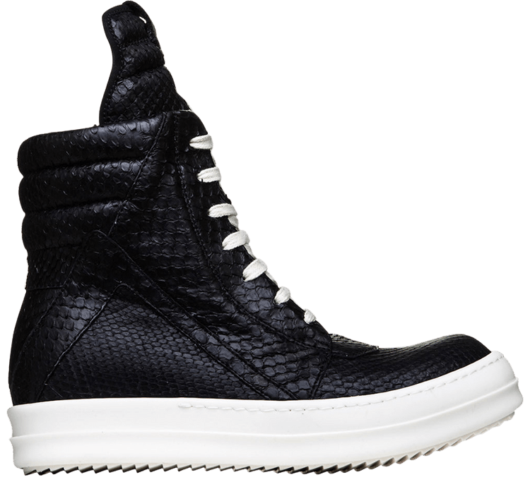 Rick Owens Geobasket 'Black Python' - Rick Owens - RF00M5894 LPNM 991 ...
