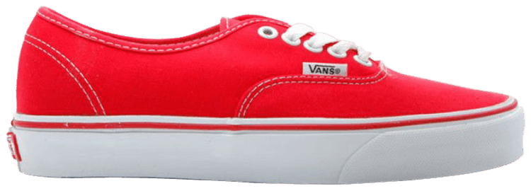 Authentic 'Red' - Vans - VN000EE3RED | GOAT