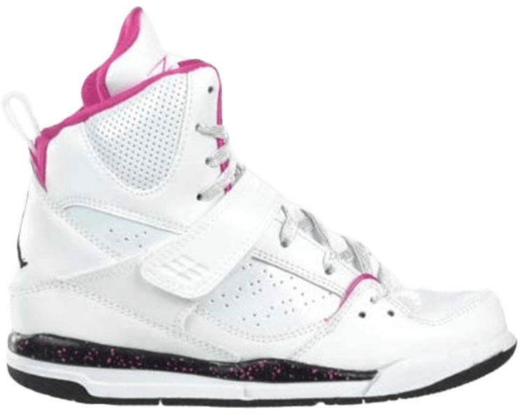 Jordan Flight 45 High GS 'White Fusion Pink' - Air Jordan - 524864 128 ...