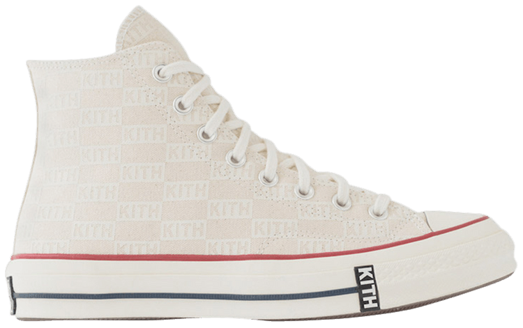 Kith x Chuck 70 High 'White Monogram' - Converse - 165523C | GOAT