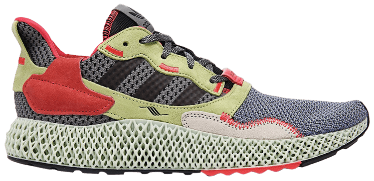 ZX 4000 Futurecraft 4D 'Grey Yellow' - adidas - BD7927 | GOAT
