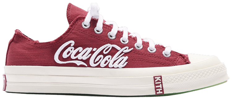 Kith x Coca-Cola x Chuck 70 Low 'Red' - Converse - 169838C | GOAT
