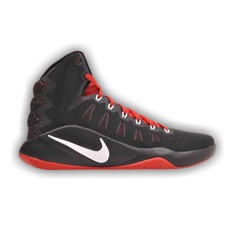 hyperdunks red and black