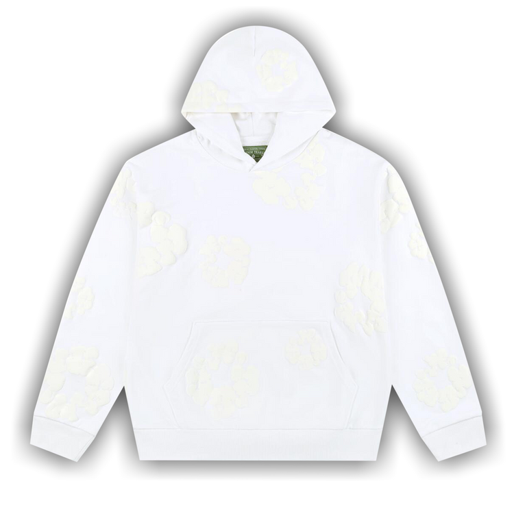 Buy Denim Tears Mono Cotton Wreath Sweatshirt 'White Buy Denim Tears Mono Cotton Wreath Sweatshirt 'White