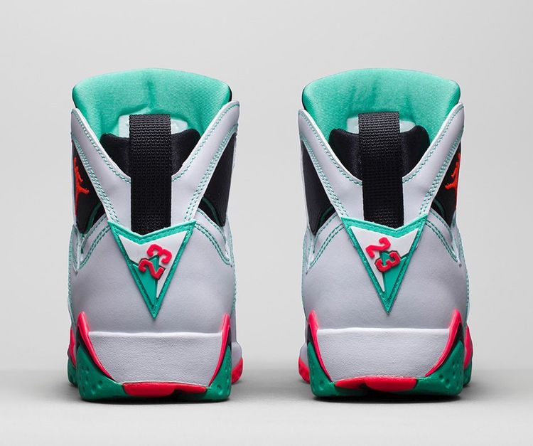 jordan 7 grey and green