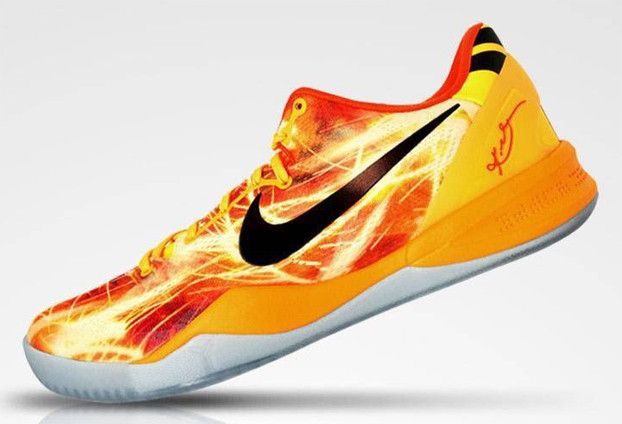 kobe 8 fire