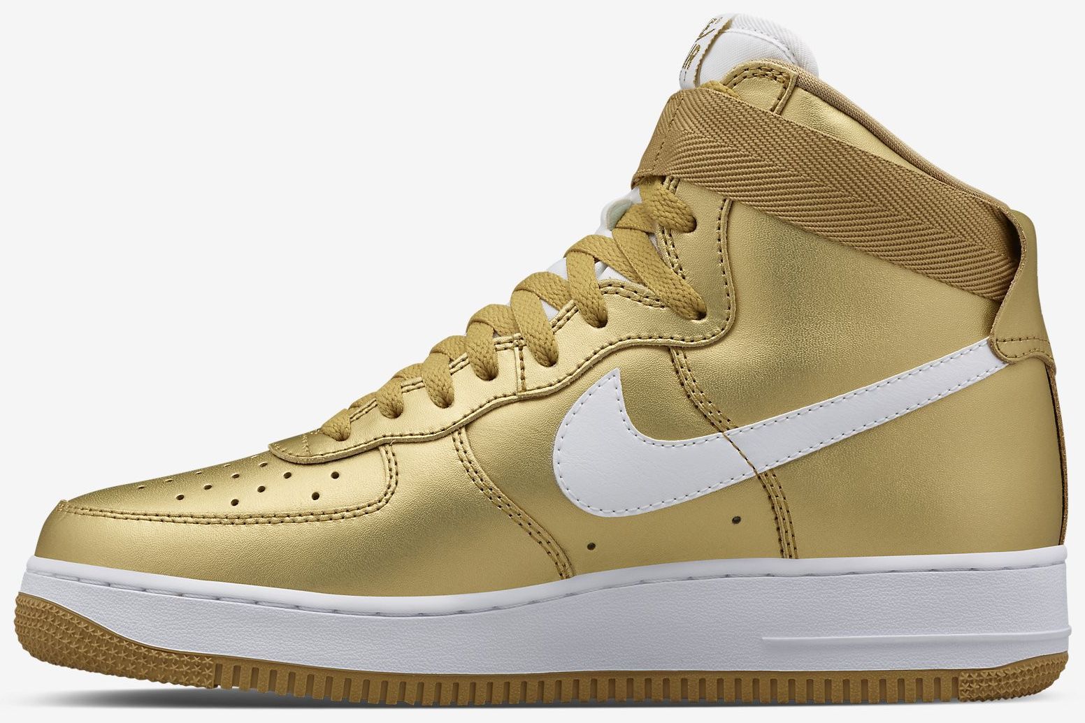 Buy NikeLab Air Force 1 High 'Metallic Gold' - 823297 700 | GOAT