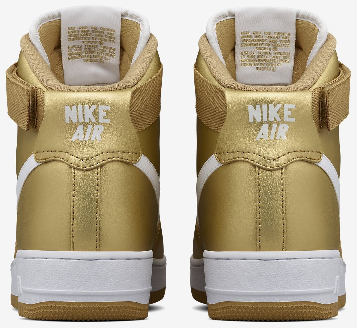 Buy NikeLab Air Force 1 High 'Metallic Gold' - 823297 700 | GOAT