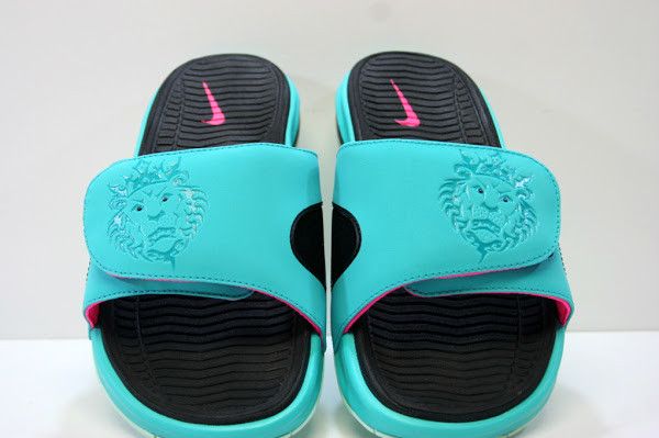 Buy Nike Air LeBron Slide 'South Beach' - 487332 400 | GOAT